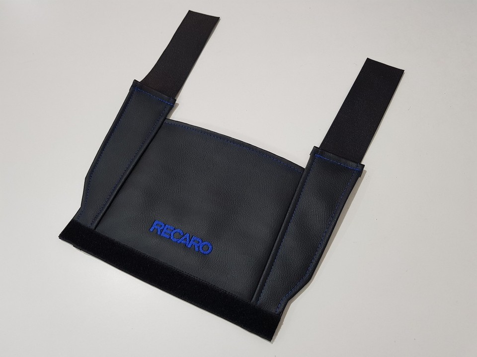 Recaro side protector blue stitch limited for full bucket seat Recaro ...