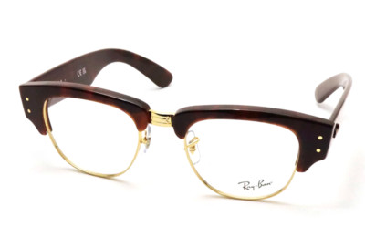 Ray-Ban Mega Clubmaster Reading Glasses RB 0316V 2372 Havana Gold ...