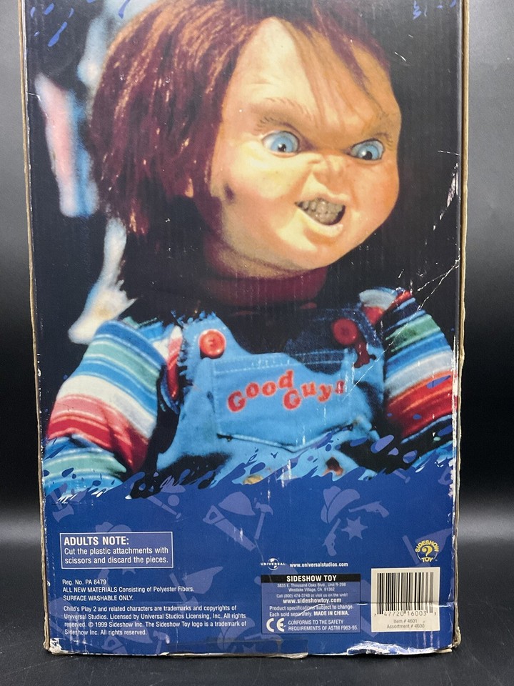 Chucky Doll - SIDE SHOW TOYS – 1999 Child’s Play 2 *RARE* READ NIB WITH ...