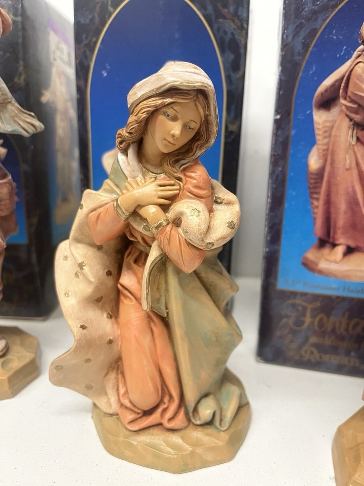 Fontanini Depose Holy Family Nativity Figures 4 Pieces Italy | eBay