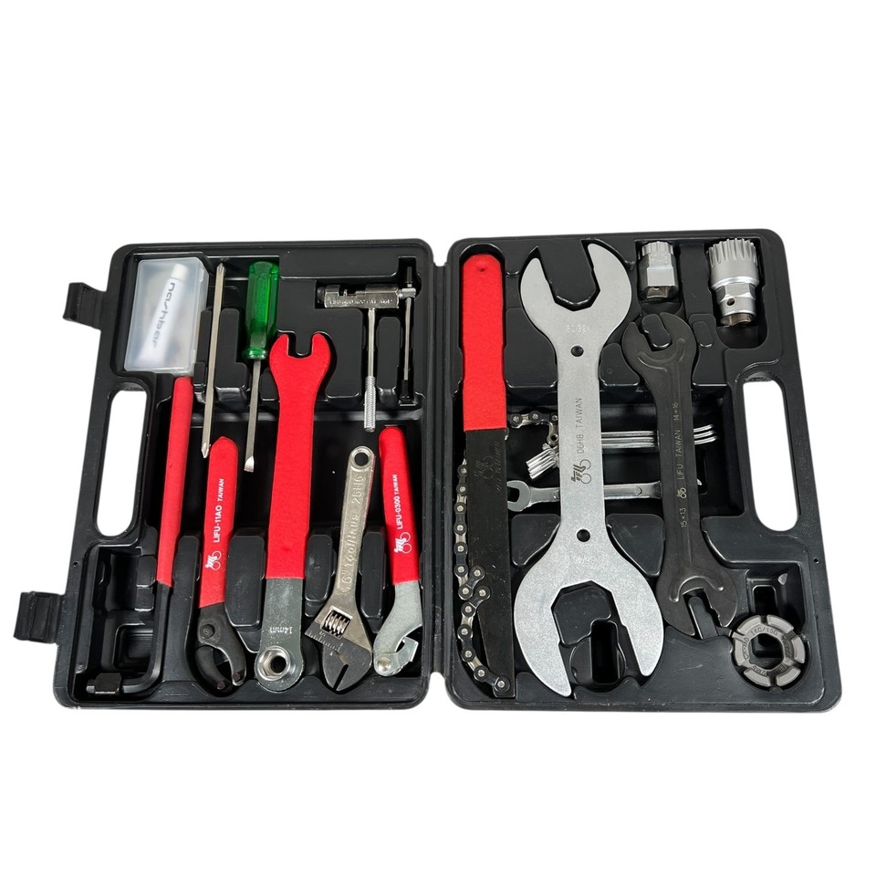 NWT Nashbar Bicycle Tool Kit Set with Case Bike Repair Tools Lifu ...