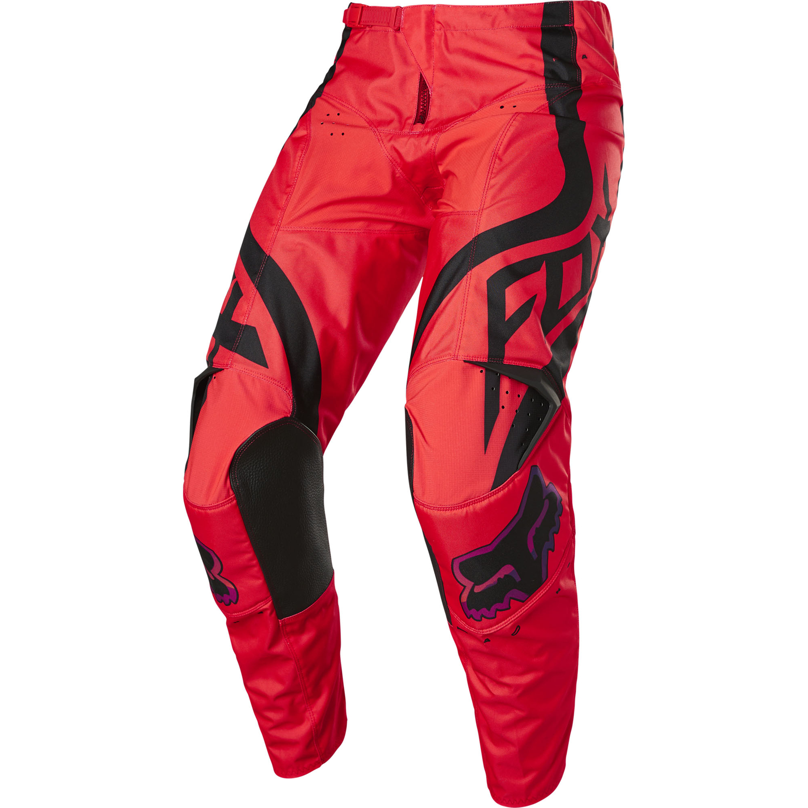Fox Racing Youth Florescent Red 180 Venz Pants Heat Abrasion Resistant ...