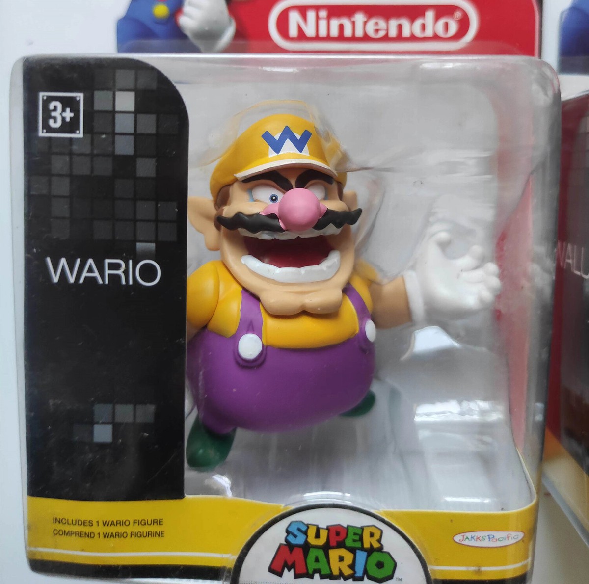 Wario Toys Wario 5'') New Super Mario Bros Odyssey Collectible Plastic