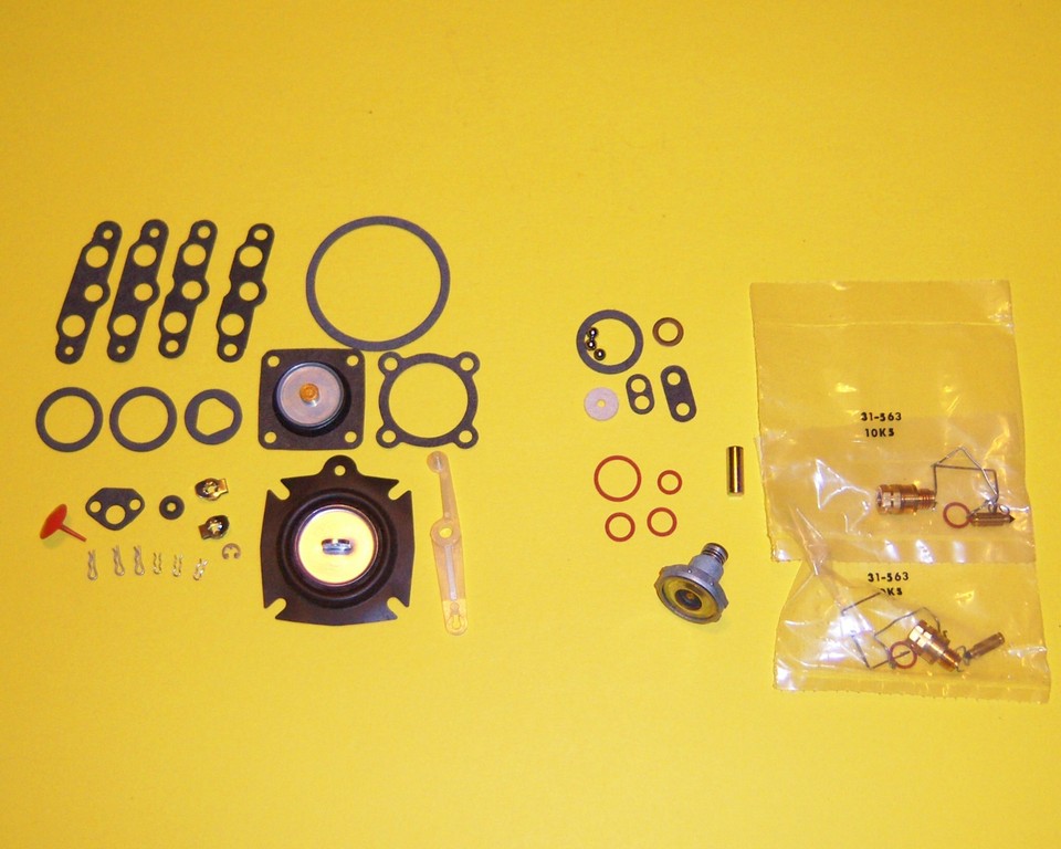 AUTOLITE 4100 PLUS GRADE MASTER REBUILD CARBURETOR KIT FORD MERCURY ...