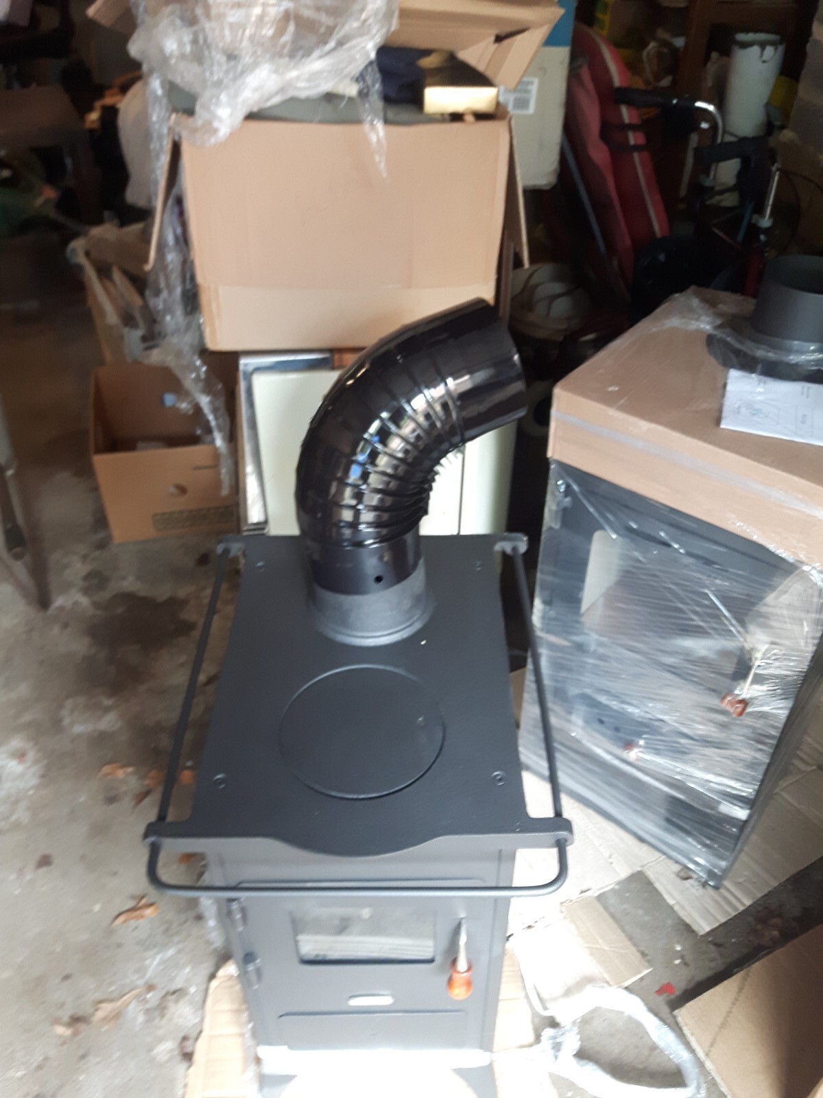 Wood Burning Stove Solid Fuel log Burner MINI -by Prity meets EU ...