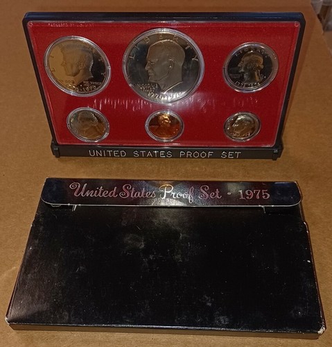 1975 Clad US Proof 6 Coin Set w/ OGP | eBay