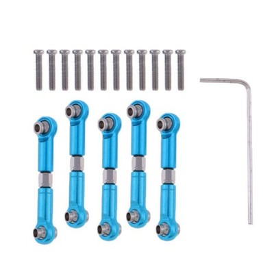 6PCS RC Car Linkages Pull Rod Front & Rear Servo Link RC Car | eBay ...