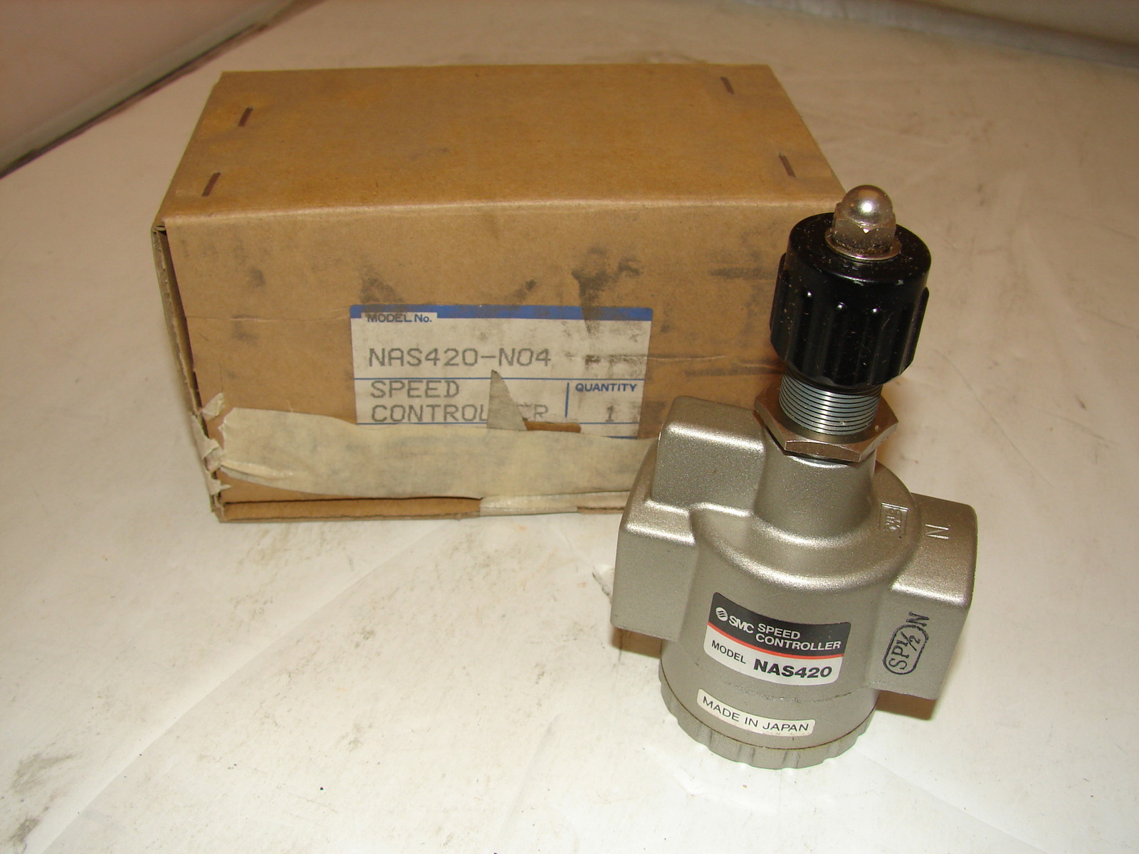SMC NAS420-N04 SPEED CONTROLLER VALVE ****NIB**** | eBay