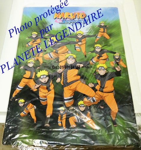 Plaque métal Collection Altaya NARUTO Attaque multi clonage Manga NEUF ...