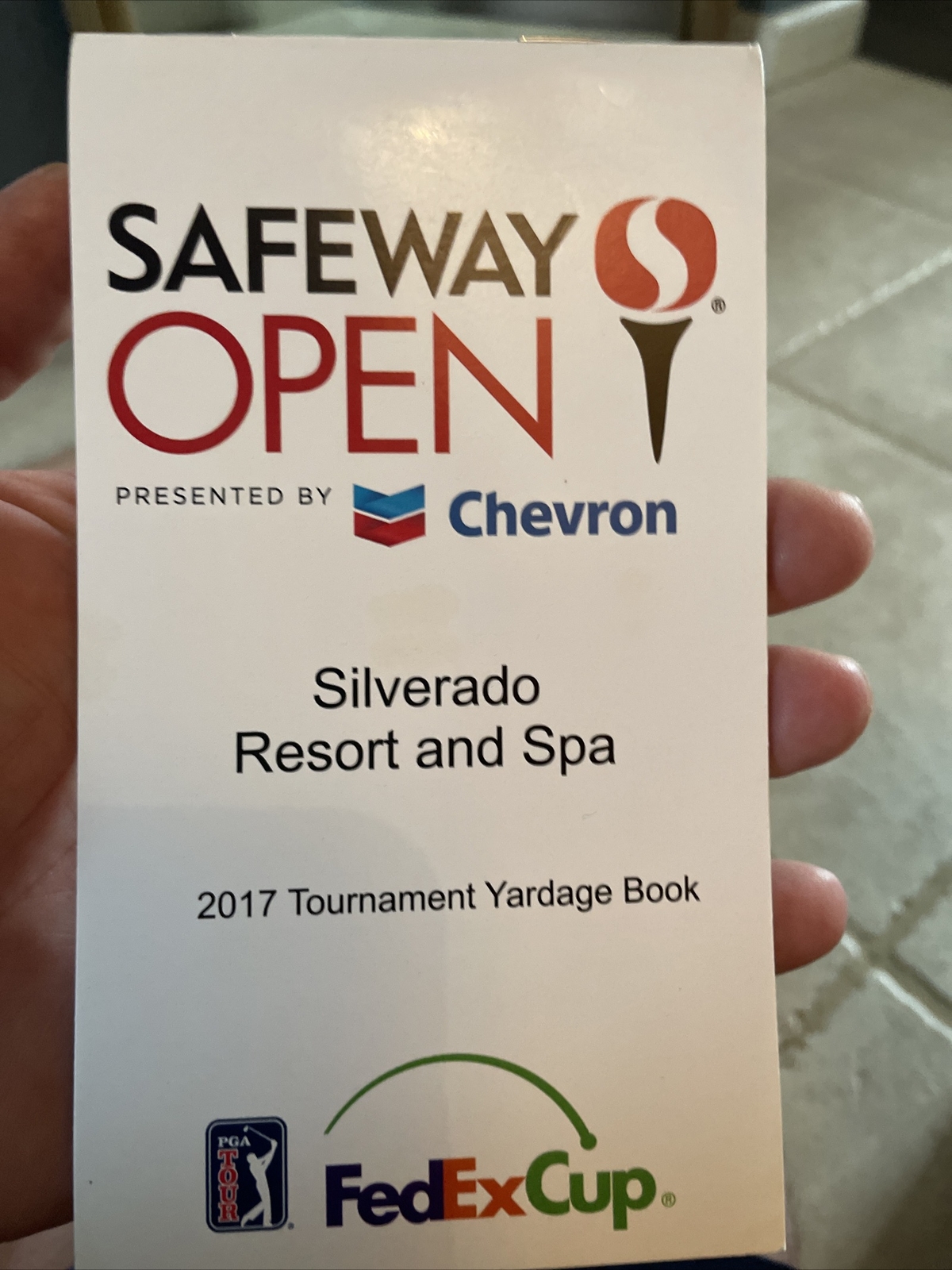 2017 Safeway Open PGA Tour Yardage Book. Silverado Resort Napa ...