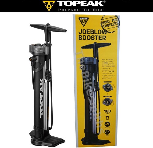 Topeak Joe Blow Booster 3 Charge Tubeless Tire Compatible Pump Fat MTB ...