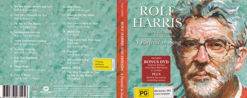 Rolf Harris & friends cd/dvd set- ft Sam Bown, Emma Pask, Tom Burlinson ...
