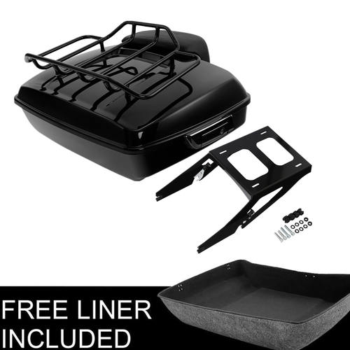 Chopped Pack Trunk Rack Fit For Harley Tour Pak Sport Glide FLSB 2018 ...