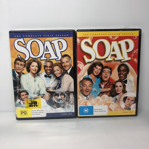 NEW SEALED Soap: Season 1 & 2 (DVDS, Region 4, 6-Discs) Vintage 70s ...
