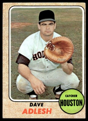 1968 Topps Dave Adlesh Houston Astros #576 *Set Break | eBay