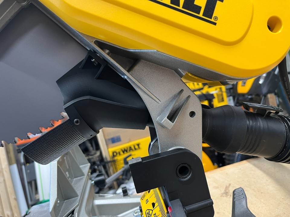 DeWALT 715/716 Dust Collection Upgrade for Miter Saws - Complete Kit | eBay