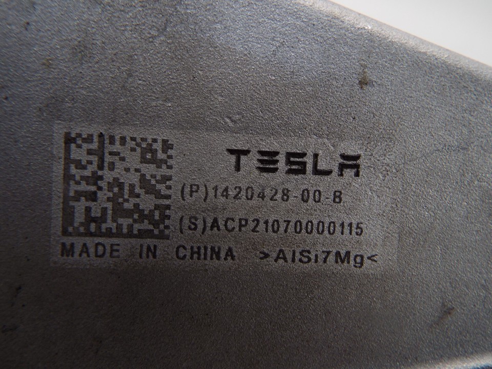 TESLA MODEL S X REAR LEFT UPPER AFT LINK 1420428-00-B | eBay