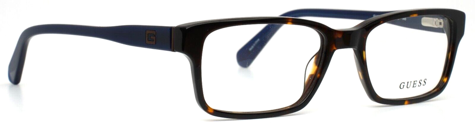 GUESS GU1906 052 Dark Havana Unisex Rectangle Eyeglasses 53-18-145 B:34 ...