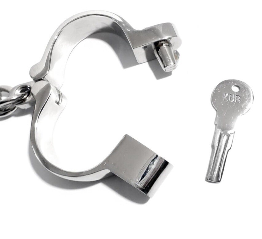 Premium Heavy Duty Handcuffs High Security Snap-Closed W/Keys Highly ...