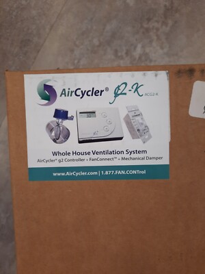 AIRCYCLER ACG2K-06 WHOLE HOUSE VETILATION SYSTEM BY LIPIDEX BR2 | eBay
