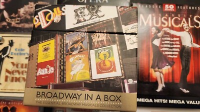 Broadway In A Box + Musicals CDs DVDs Original Cast Recordings Musical ...