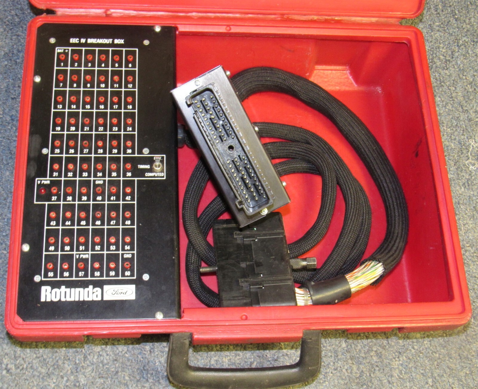 Ford T83L-50-EEC-IV Rotunda 60 Pin Breakout Box for sale online | eBay