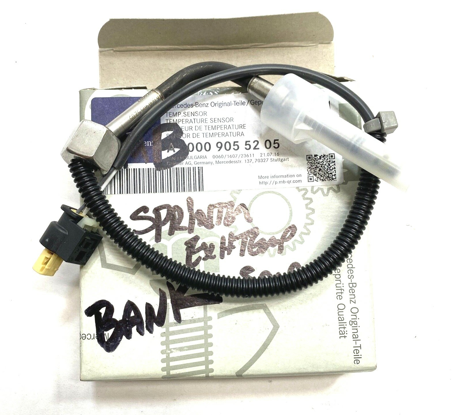 MERCEDES BENZ Exhaust Temperature Sensor A0009055205 Diesel for sale ...
