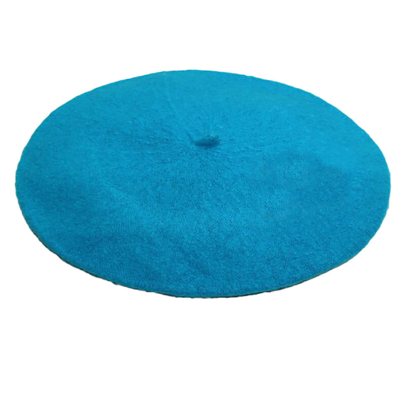 Van Der Linn Plain Beret Unisex Wool Warm French Hat | eBay UK