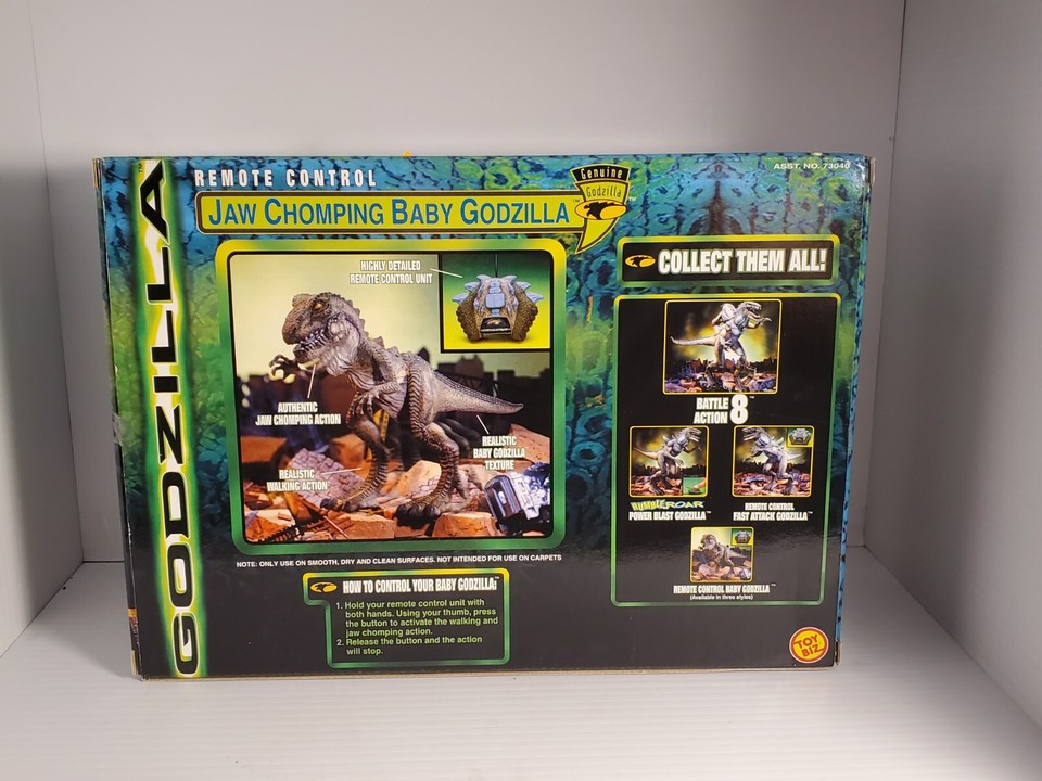 1998 TOY BIZ REMOTE CONTROL TAIL SWINGING BABY GODZILLA TOYBIZ | eBay
