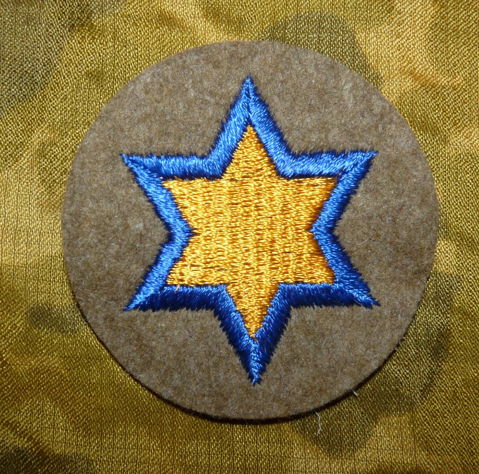 Original WW2 US Army 66th Cavalry Division Embroidered on Wool Sleeve ...