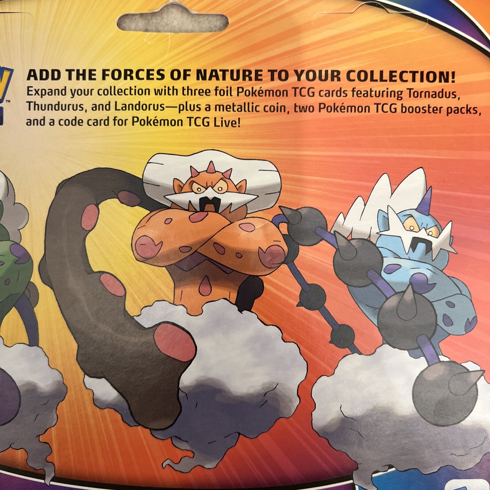 Pokémon TCG: Tornadus, Thundurus & Landorus Cards with 2 Booster Packs ...
