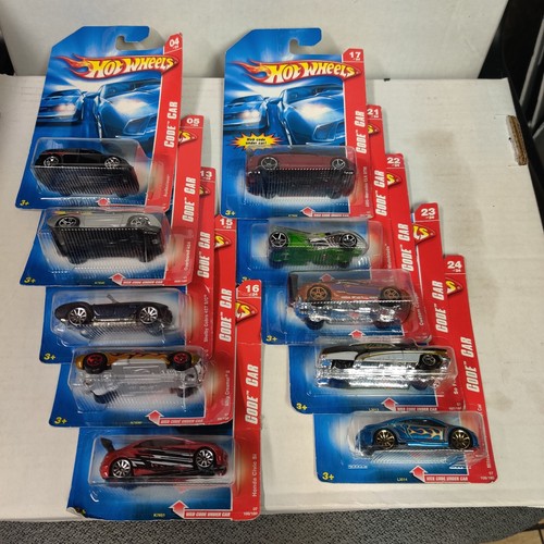 2006 Mattel Hot Wheels "Code Cars" - Set of 10 - FREE SHIPPING | eBay