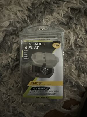 Trailer Connector Kit-Plug-In Simple OE Multi-Tow 7-Blade And 4-Flat ...