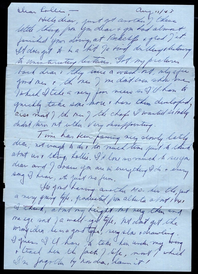 GB WW2 Military 1943 Air Letter Cover to Canada. RCAF | eBay