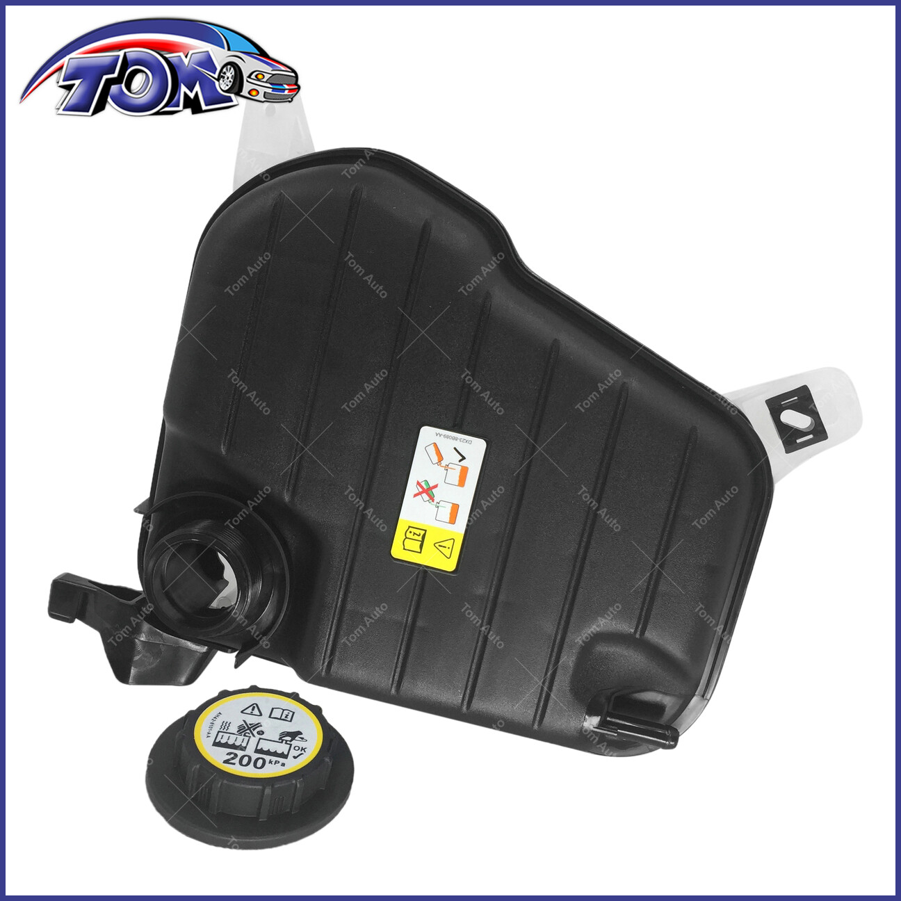 Radiator Coolant Overflow Tank W/Cap For Jaguar XF 3.0L 5.0L V8 C2Z2 ...