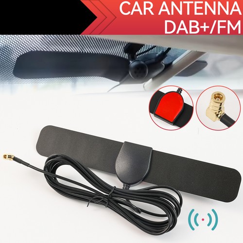 DAB+FM Radio Car Antenna Signal Amplifier Aerial Plug Auto Antenna Car ...