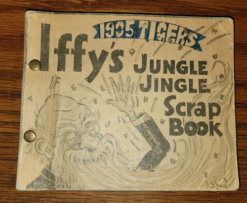 1935 Detroit Tigers Iffy the Dopester Cartoon Scrapbook - Jungle Jingle ...