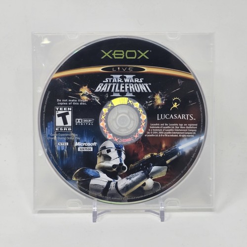 Star Wars: Battlefront II 2 (Original Xbox) Black Label Disc Only ...