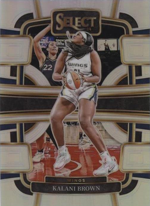 2024 Panini Select WNBA - Concourse Kalani Brown #10 Silver Prizm for ...