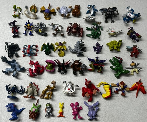 Digimon Mini Bandai Figure Lot Phoenixmon Neemon Kunemon Zhuqiamon ...