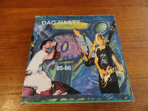 DAG NASTY 85-86 U.S. 4 x 7" 45 COLOUR VINYL IN SLIPCASE 1991 SELFLESS ...