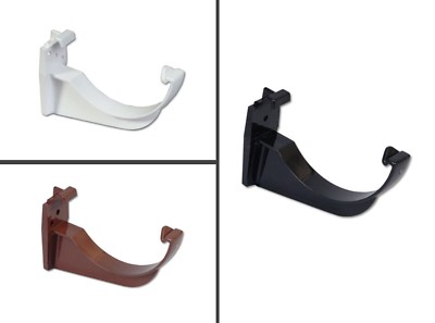 Gutter Bracket / Clip Pack of 5 Round Floplast Brand Fits 112mm Half ...
