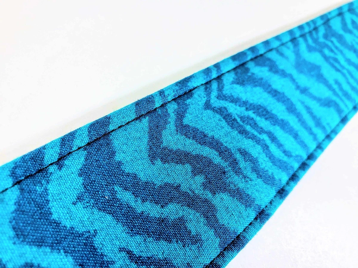 Dark Blue Zebra Print