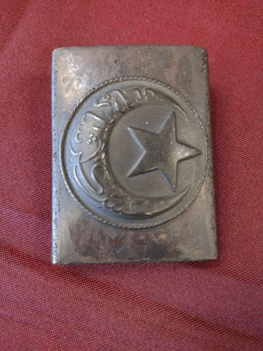 Ww1 GERMAN TURKISH BUCKLE [Original] Very Rare Look At Pictures | eBay