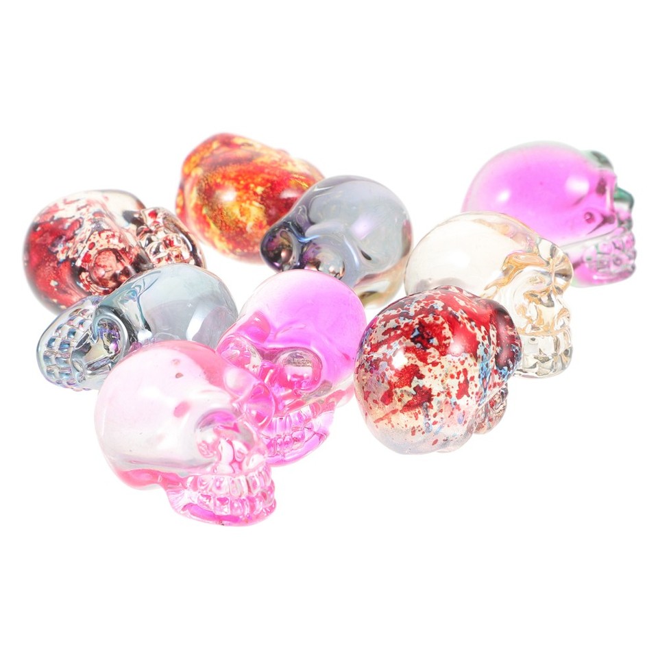 9Pcs Desktop Crystal Skeleton Housewarming Gift Skeleton Decoration for ...