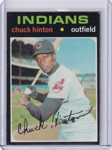 1971 Topps Baseball #429 Chuck Hinton - Cleveland Indians | eBay