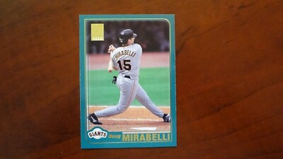 2001 TOPPS # 628 DOUG MIRABELLI BASEBALL CARD | eBay