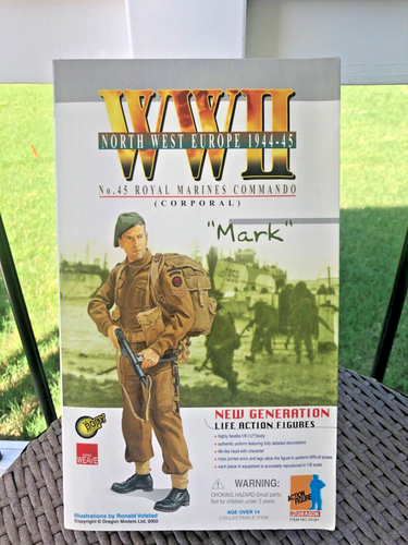 WWII DRAGON No 45 ROYAL MARINES COMMANDO NORTHWEST EUROPE 1944-45 NIB 1 ...