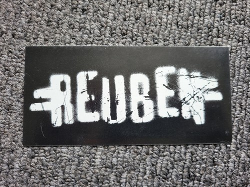 Reuben - Original Band Sticker Racecar Is Racecar Backwards Freddy ...