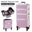 3-In-1 Aluminum Trolley Box Makeup Case Jewelry Cosmetic Nail Beauty ...